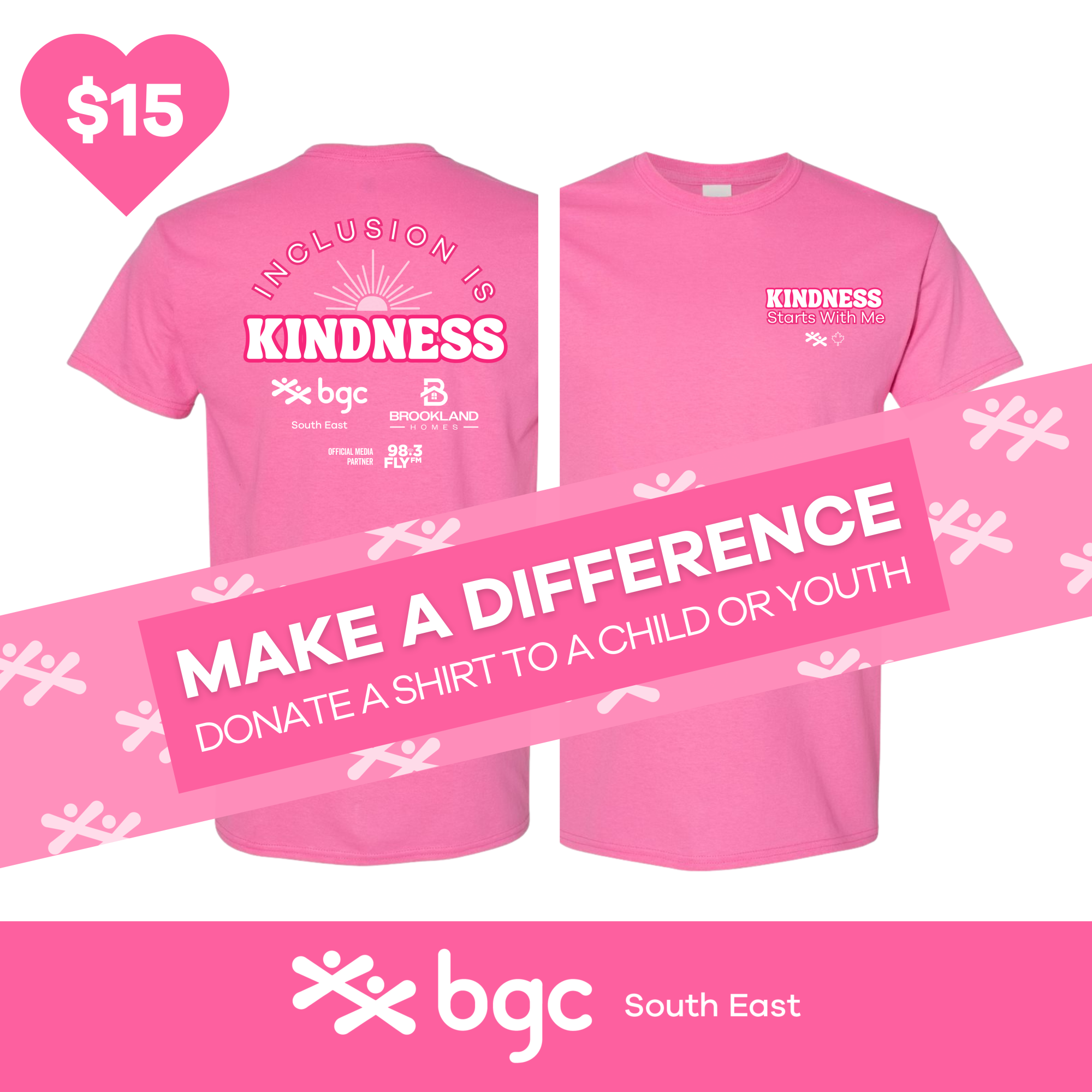 2026 Pink Shirt Day - Donate A Shirt – BGC Pink Shirt Day